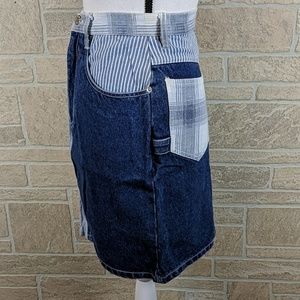 Neutral Zone | Skirts | Nwt Patchwork Denim Skirt Vtg Mini | Poshmark